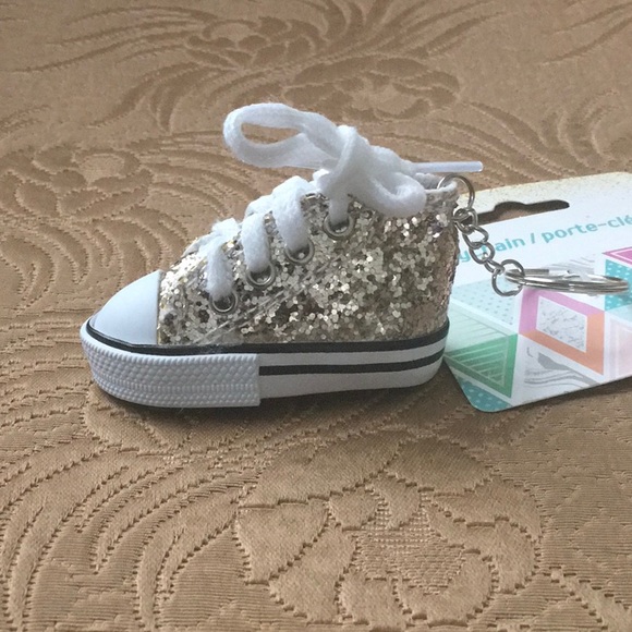 Accessories | Cute High Top Tennis Shoe Key Ring | Poshmark